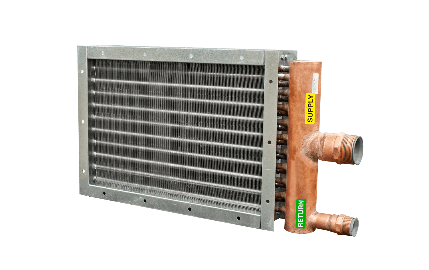 Super Radiator Steam Distributing Coil with Copper Header