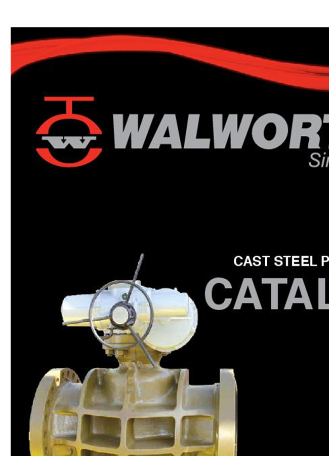 Walworth - Light Design Cast Steel Gate Valve- Brochure