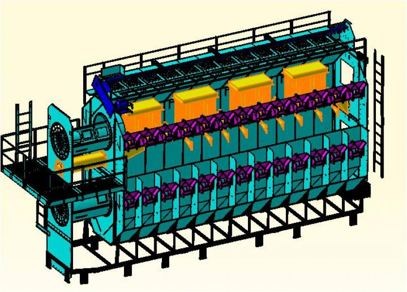 Teco Diesel Grain Dryer