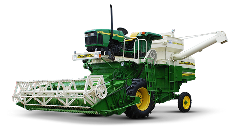 DASMESH 912 Multi Crop Tractor Driven Combine Harvester