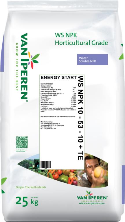 Van Iperen WS NPK 10 - 53 - 10 + TE Water Soluble and Liquid Form ...