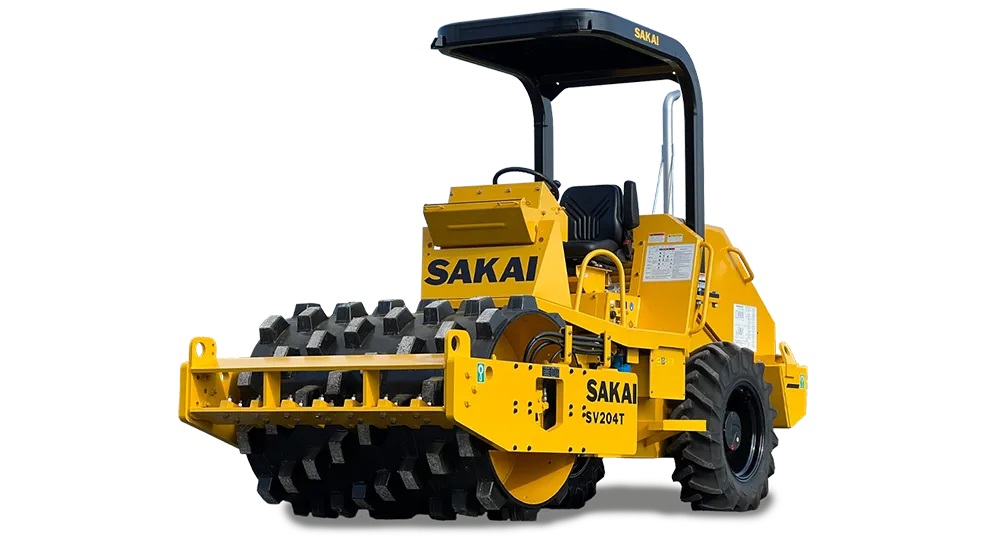 Sakai SV204T Padfoot Soil Compactor