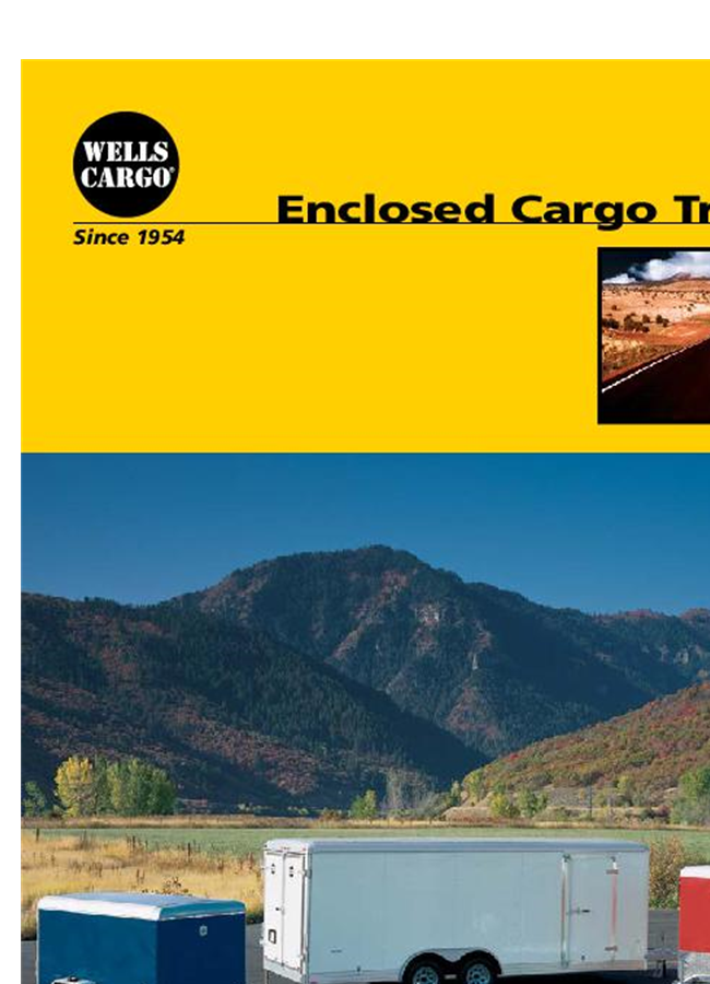 Wells Cargo - Model MW6 - Mini Wagon Cargo Trailers Brochure