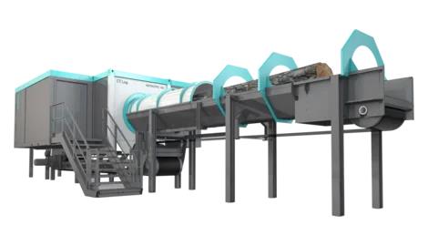 Microtec CT Computed Tomography Scanner For Logs