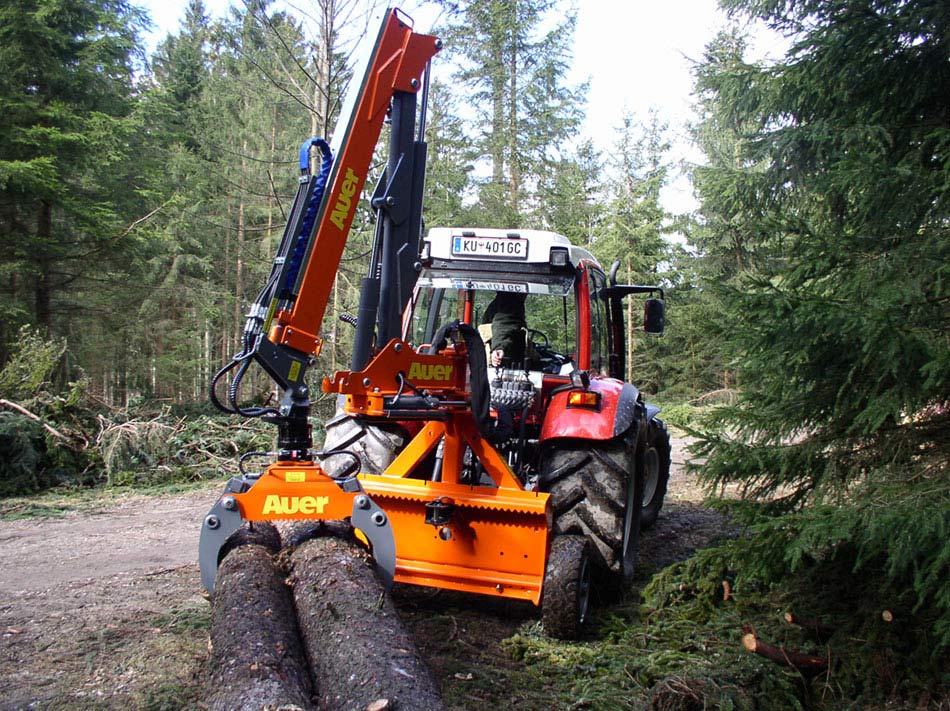 Auer TML SKD 4 / TML SKD 5 Timberlift for Skidding and Loading Cranes