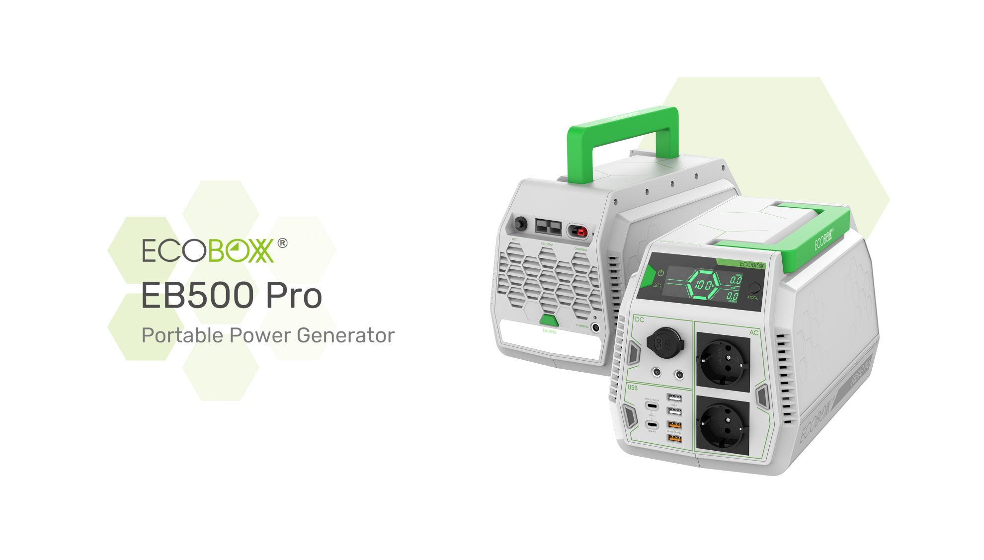 ProVista EB 500 Pro Portable Power Generator
