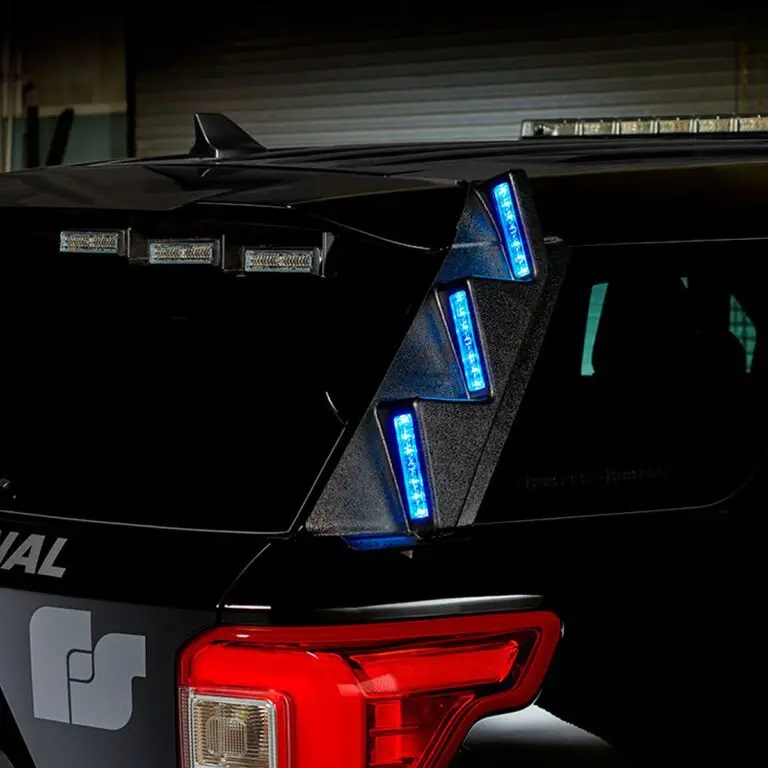 Federal Signal MicroPulse Police/Fire Ultra D-Pillar Exterior Perimeter ...