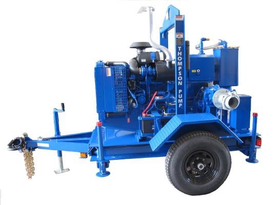 Thompson 4JSVM 4 Inch Vacuum-Assisted Solids Handling Pump