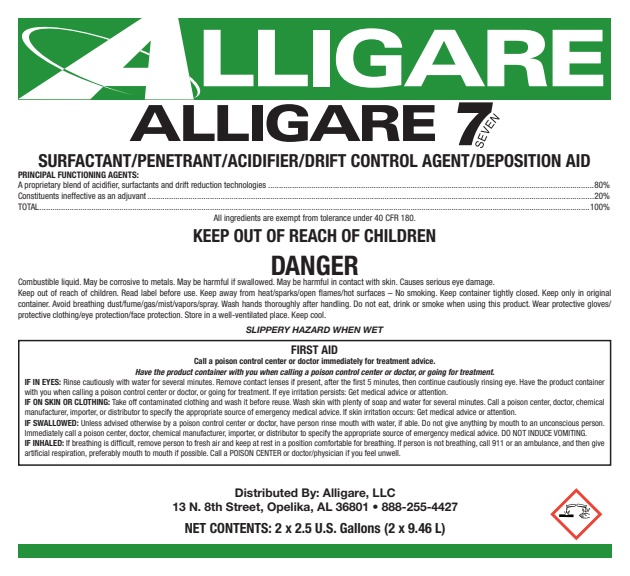 Alligare - Model 7 - Low-Foam Surfactant Herbicide - Brochure