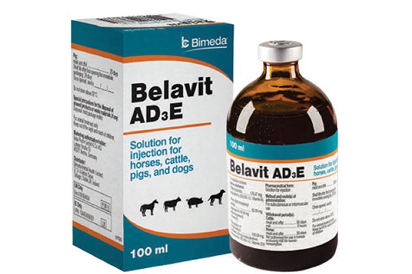 Bimeda - Combined Vitamins A, D3 and E Injection by Bimeda Inc.