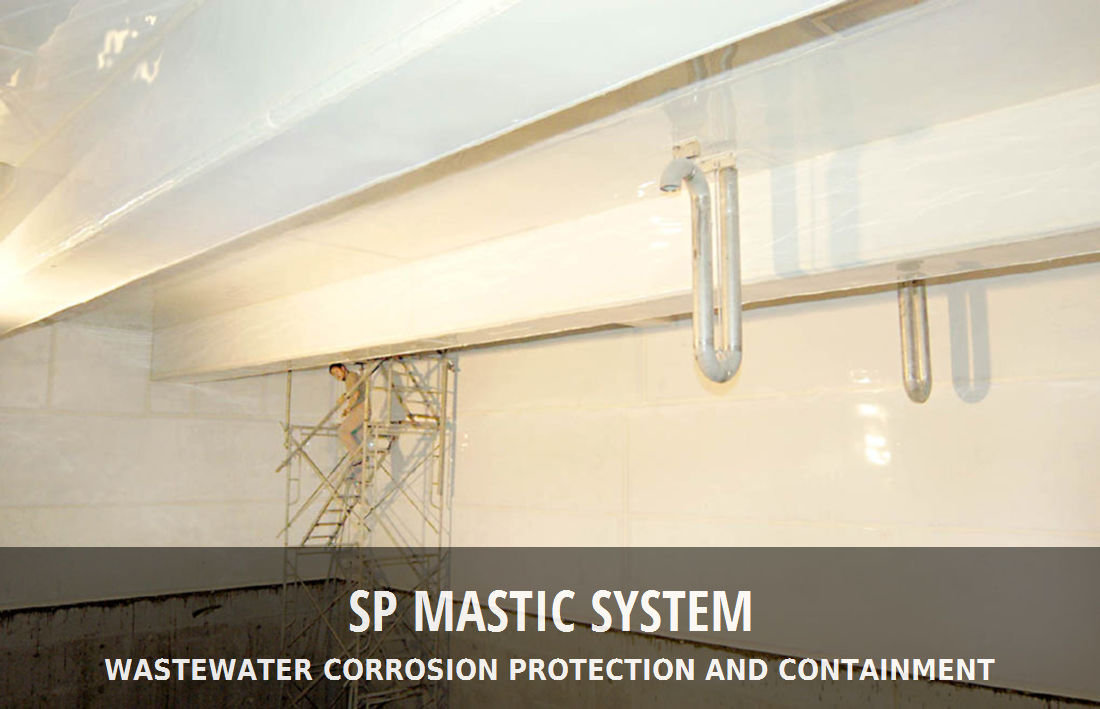 Linabond Co-Lining SP Mastic System for Wastewater Corrosion Protection ...