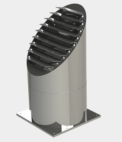 DLK SADM Medium Pressure Axial Fan