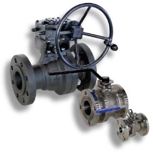 ISV Series BF1BU Flanged End Floating Type Ball Valve | International ...
