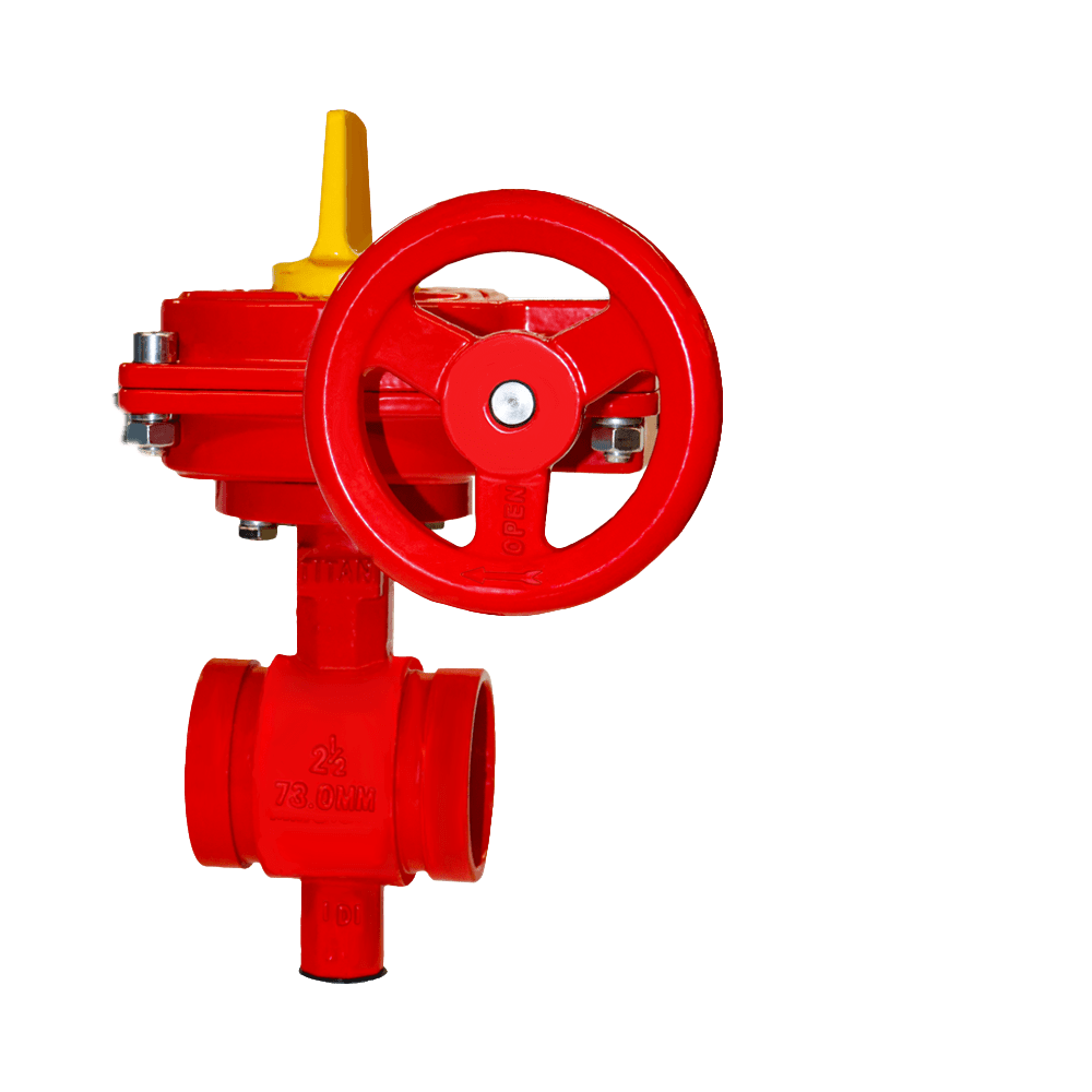 Titan BF77UG-DI Grooved End Butterfly Valve