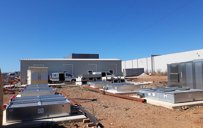 Akhelec BAF Fire Suppression Containment Bunds for Electrical Transformers