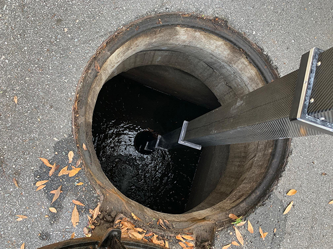 CUES SPiDER Manhole Scanner