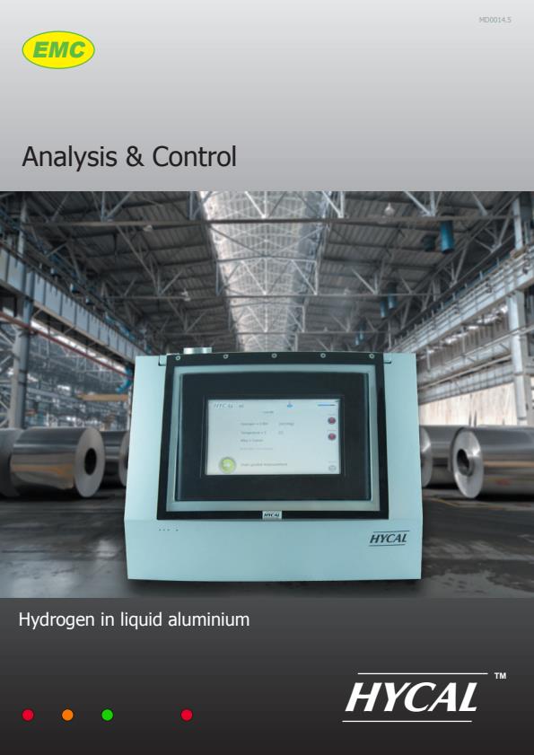 EMC Hycal - Analysis & Control Hydrogen in Liquid Aluminium - Brochure
