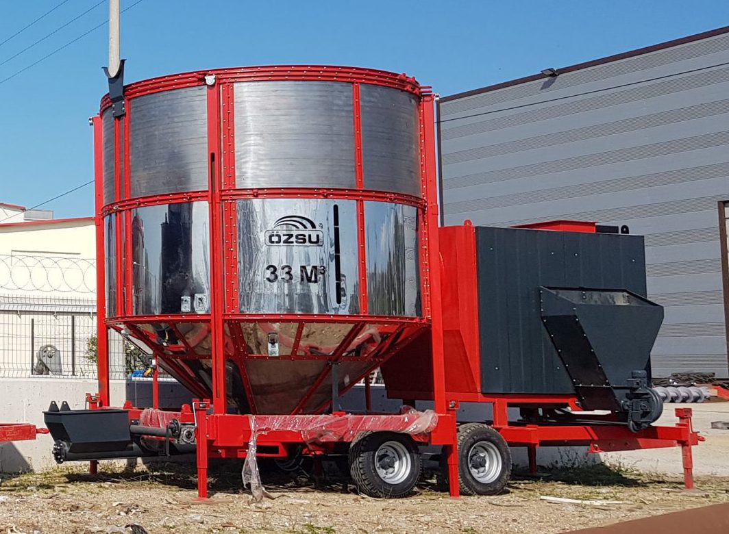 OZSU TKM33 m3 Mobile Grain Dryer