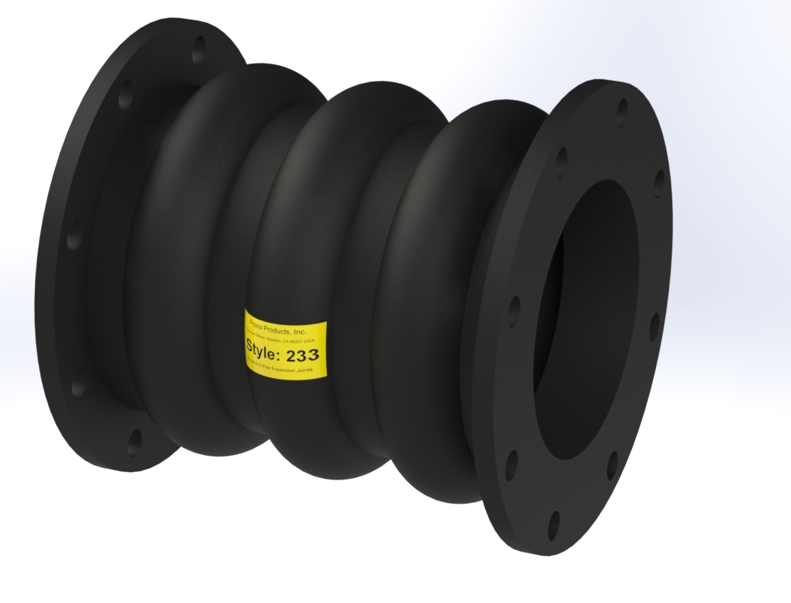 Proco Style 233 Triple Wide-Arch Expansion Joint