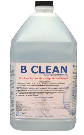 Environmental Biotech - B Clean – 1 Gallon - Commercial And ...