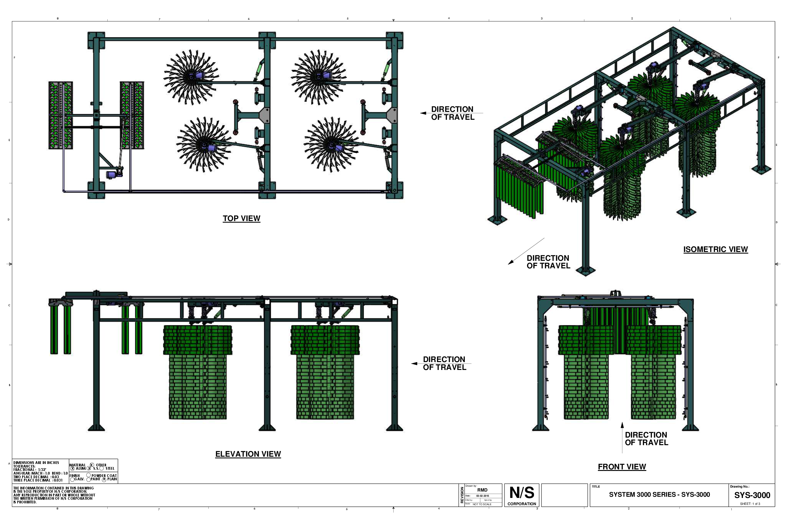 NSC - Model 3000 Series - Transit Wash System - Brochure