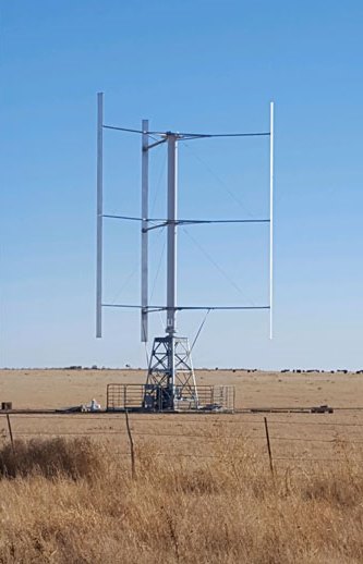 Wind Harvest H-Type Vertical Axis Wind Turbines (VAWTs)