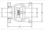 IFC SC125FIBM Cast Iron Silent Flanged Valves