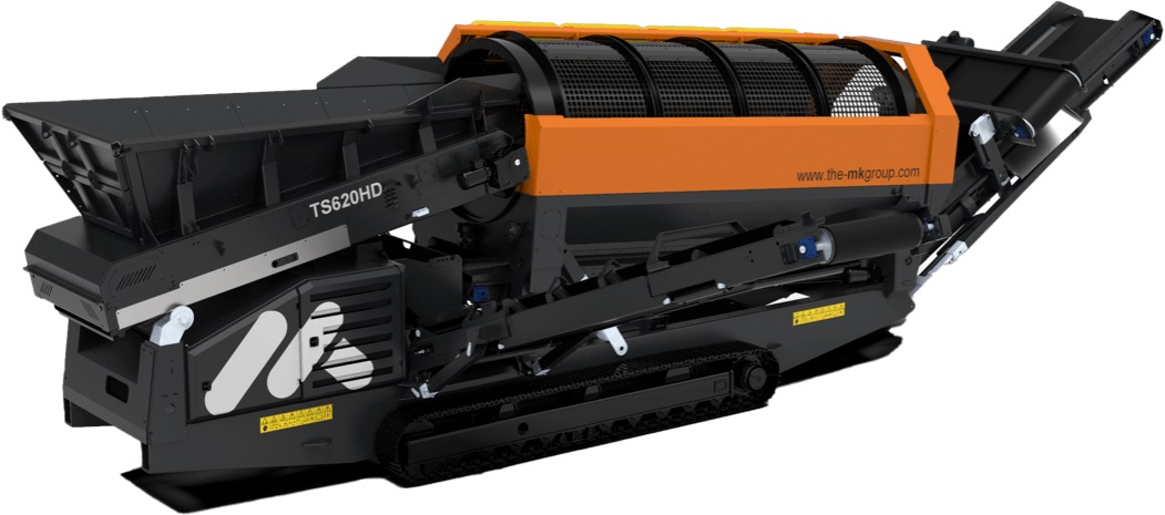 M&K TS620T-HD Track Trommel Screen Heavy Duty