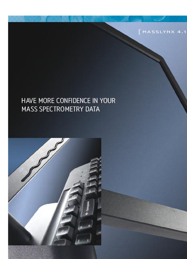 MassLynx v.4.1 Software