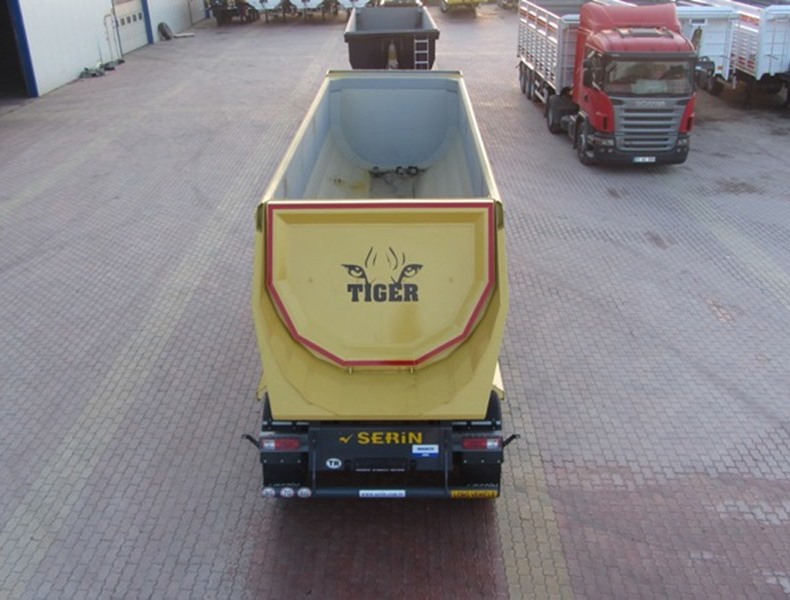 Serin 20 m³ Half Pipe Tipper