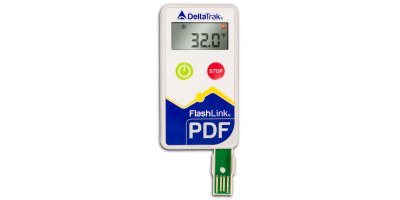 DeltaTrak 14013, 14014 Temperature/Humidity/Dew Point Circular Chart ...