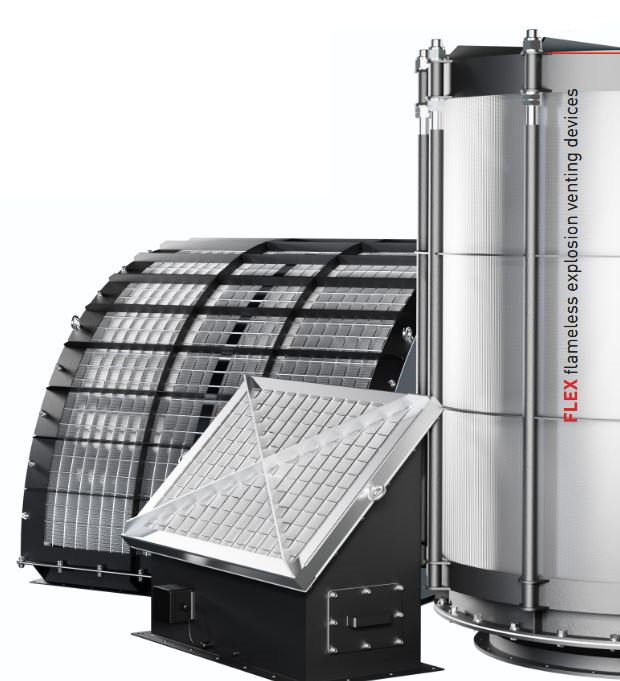 RSBP FLEX Flameless Explosion Venting Device