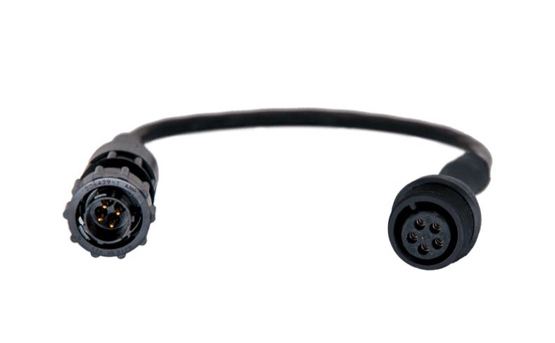 Agrimatics 5-Pin Military to 4-Pin AMP Load Cell Adapter Cable