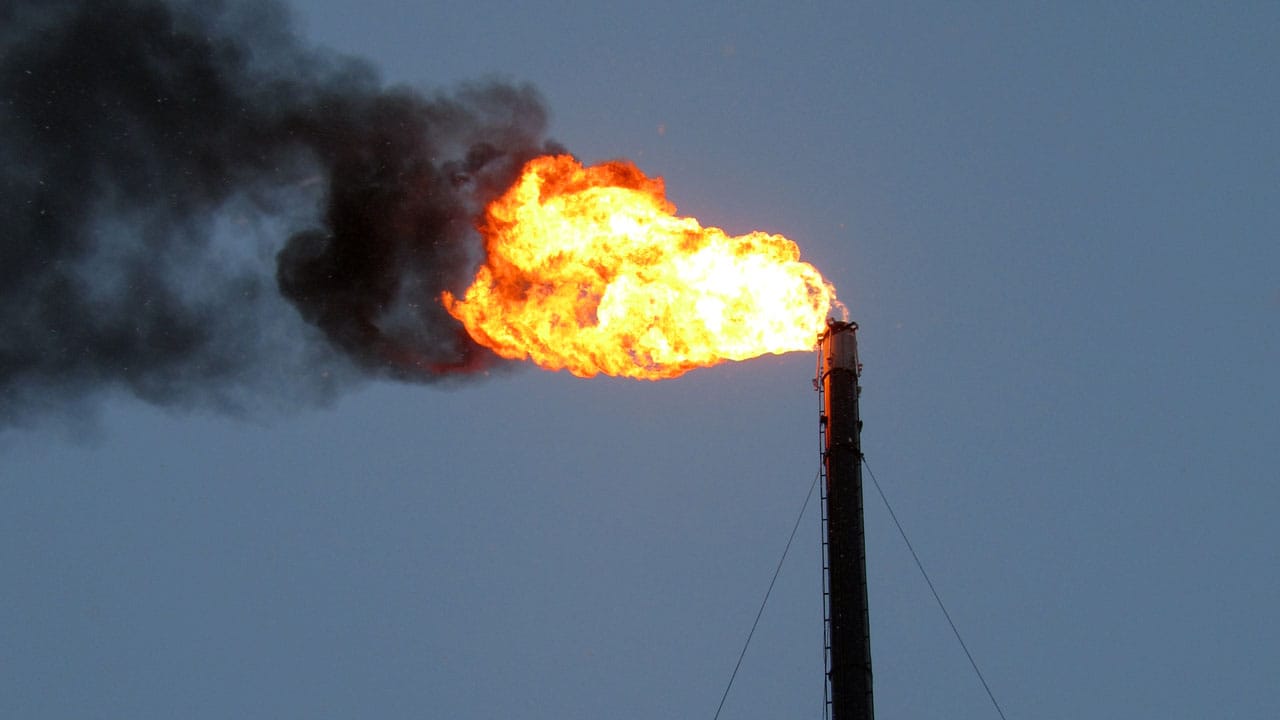 Tornado Air-Assisted Flare Stack