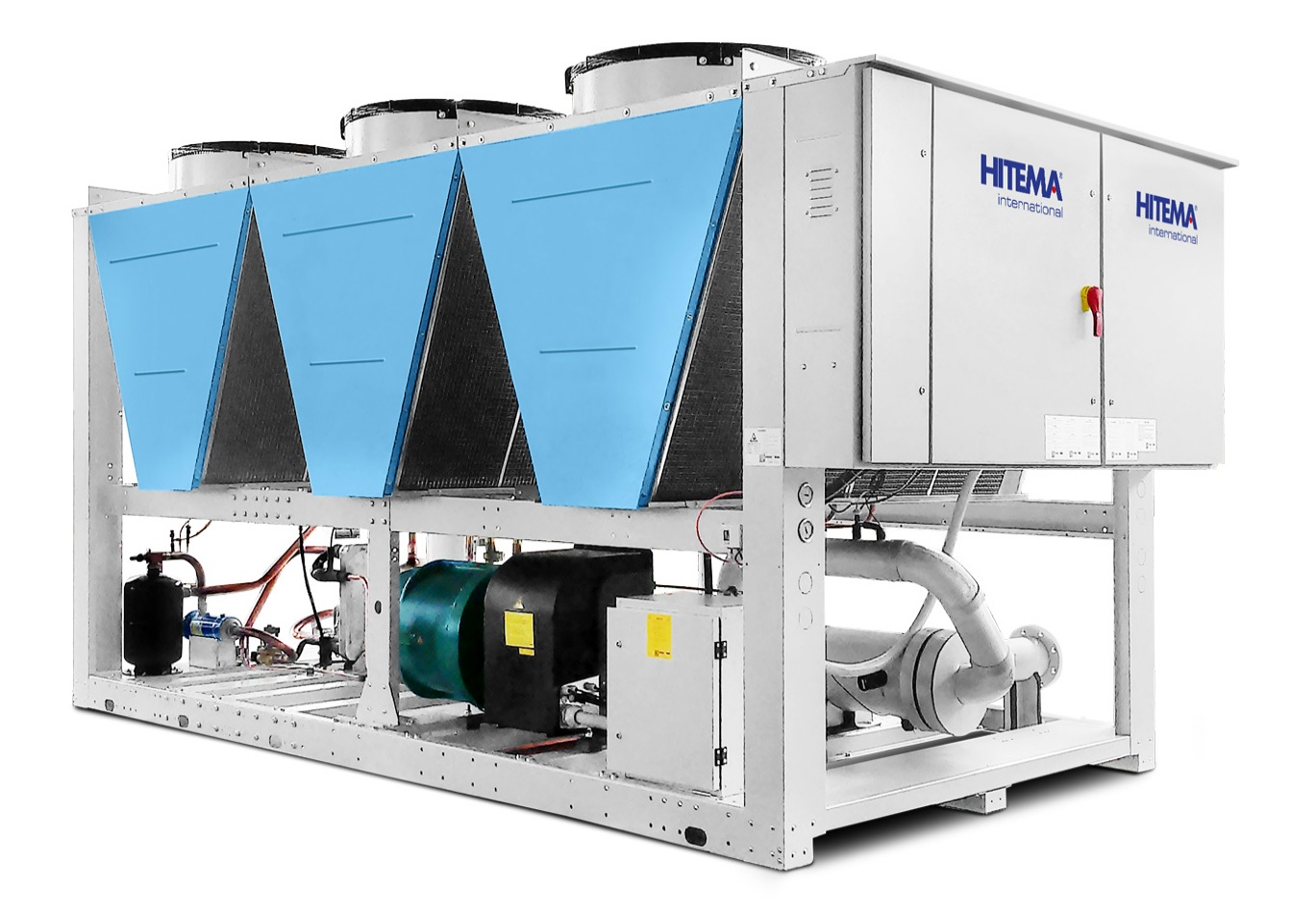 Hitema ISV Series Air-Cooled Liquid Chillers with Axial Fans