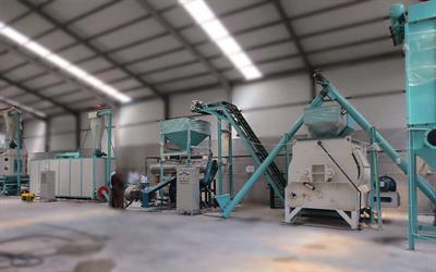 Azeus Floating Fish Feed Pellet Plant